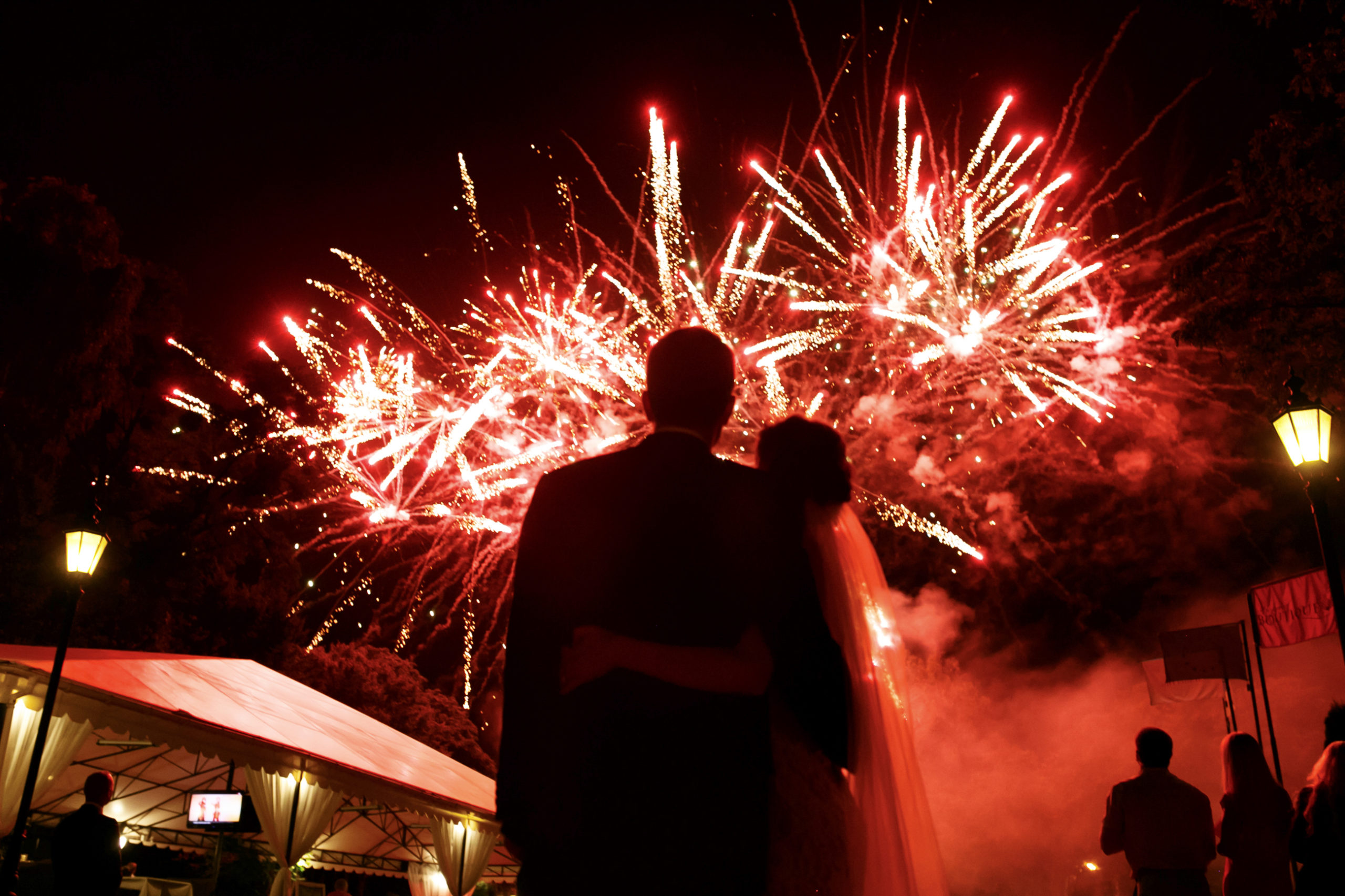 Why Single Ignition Fireworks Are Ideal For Weddings - The Bang